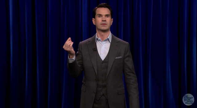 Jimmy Carr Stand Up on The Tonight Show - The Interrobang