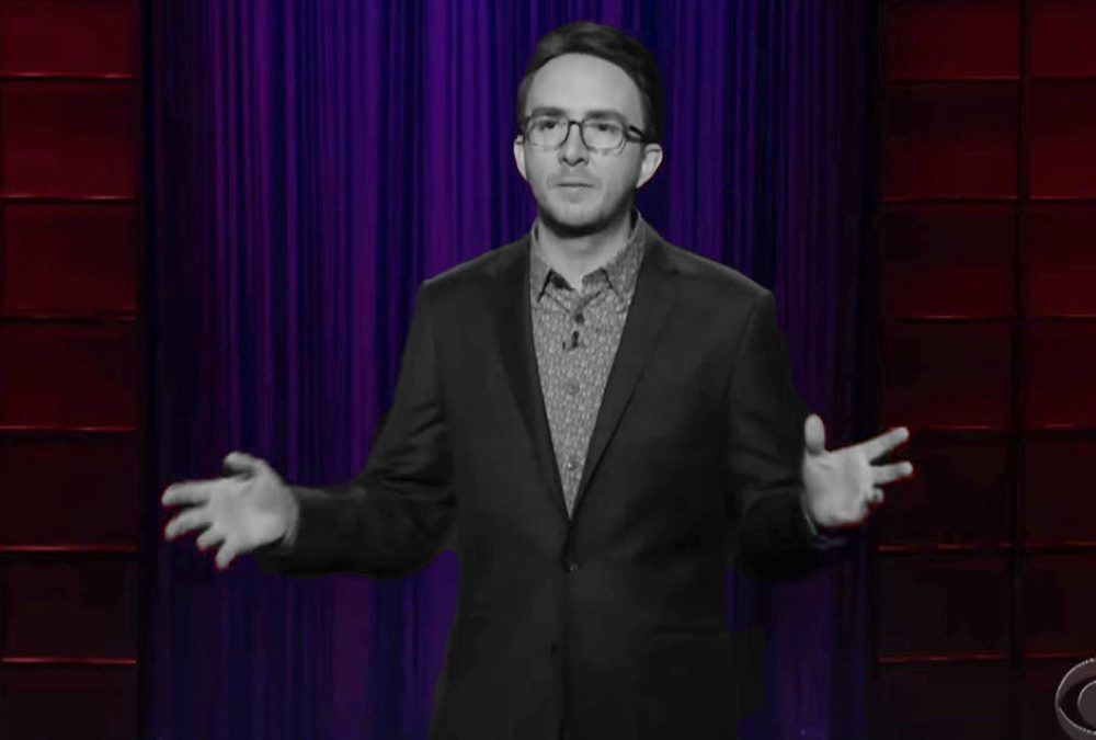 Joe List Performs Stand Up on the Late Late Show - The Interrobang